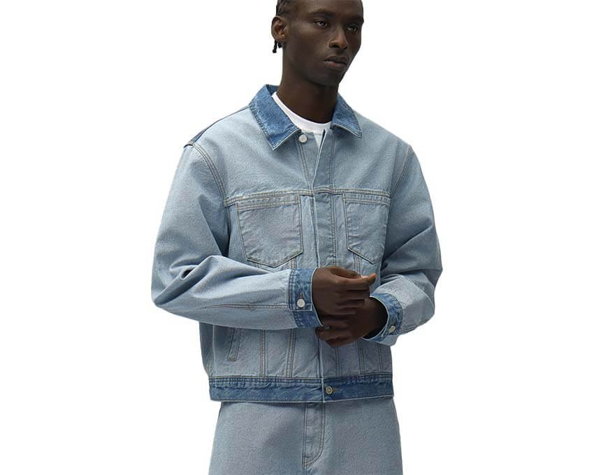 Arte Denim Inside/Out Jacket "Denim Bleach" | Nouveauté | NOIRFONCE