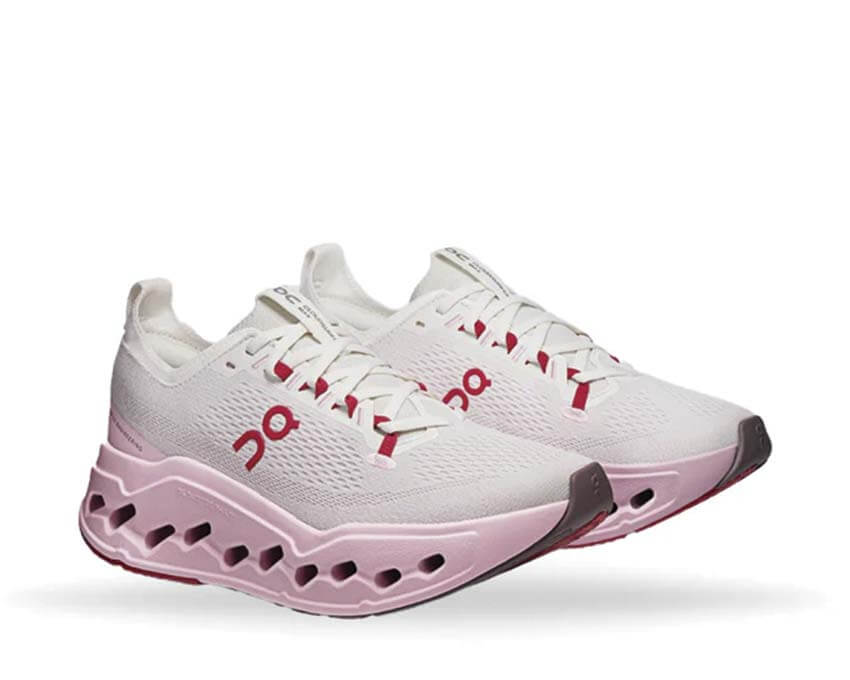 On Cloudsurfer Max 1 W "Ivory/Peony" | New Arrival | NOIRFONCE