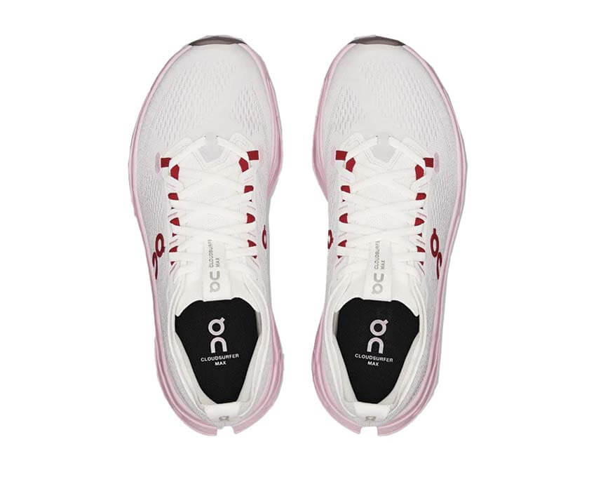 On Cloudsurfer Max 1 W "Ivory/Peony" | New Arrival | NOIRFONCE
