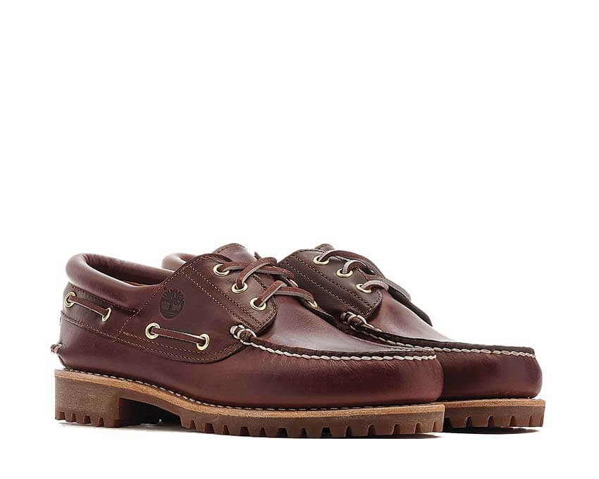 Timberland Authentic Boat Shoe "Burgundy" | Nouveauté | NOIRFONCE