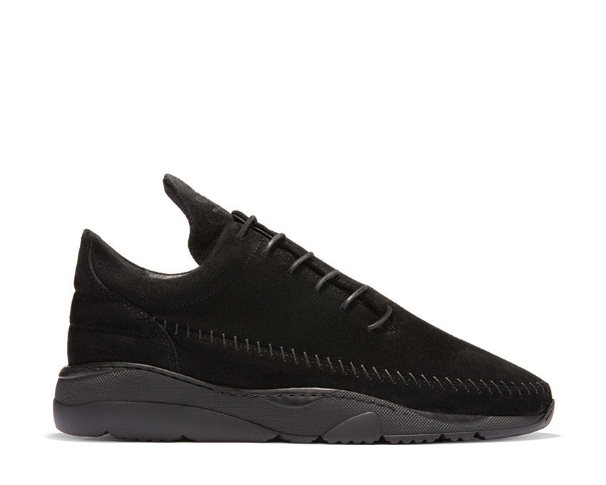 Filling Pieces Apache Runner Low All Black NOIRFONCE Sneakers